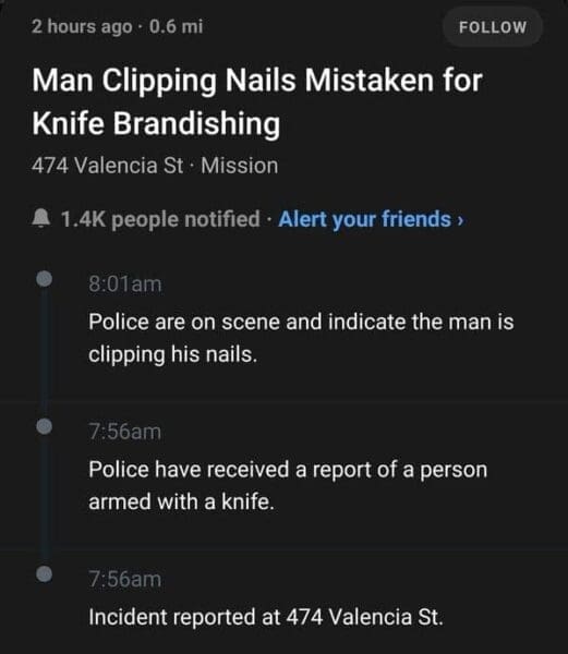 The Funniest Citizen App Alerts Ever: 45 Alerts That Went Hilariously Wrong