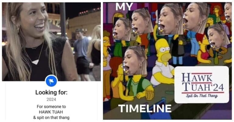 Hawk Tuah Girl Memes: 19 Gems From The Viral Lady