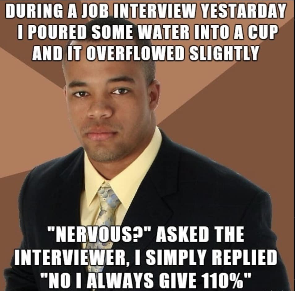 job interview memes-26-6-26-2024 - Thunder Dungeon | The Funniest Memes ...