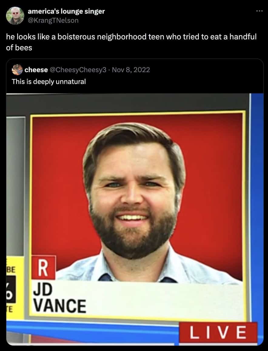 JD Vance memes-22-20240716 - Thunder Dungeon | The Funniest Memes. Period.