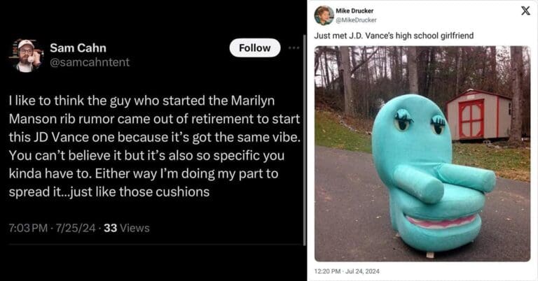 JD Vance Couch Memes: The Internet’s Funniest Reactions