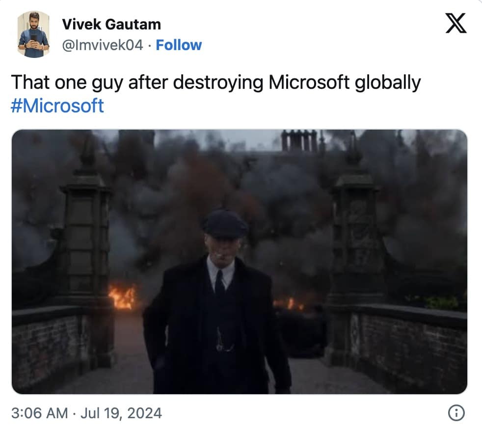 microsoft outage memes-26-20240719 - Thunder Dungeon | The Funniest ...