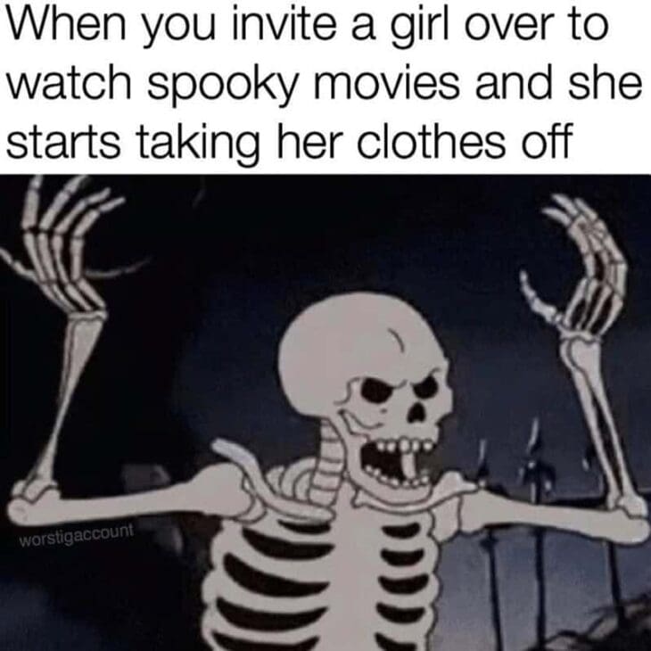 36 Spooky Girl Memes to Celebrate Your Love for All Things Dark