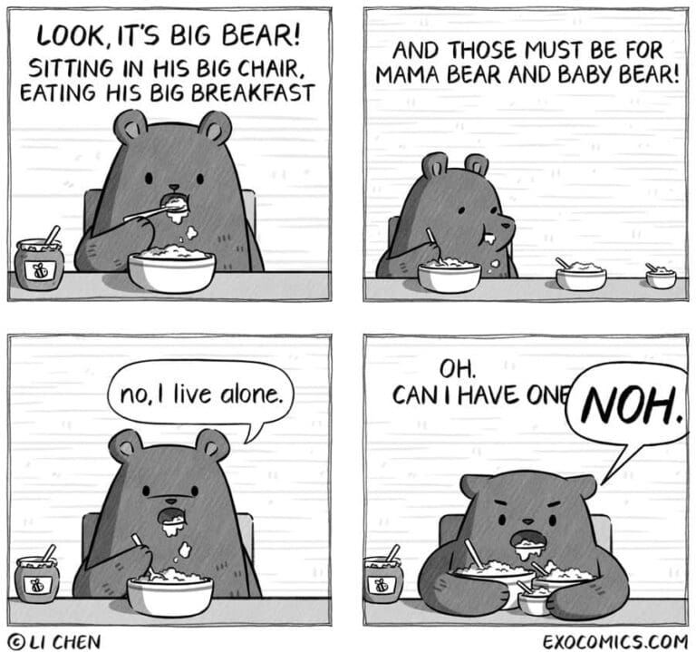 40 Bear-Themed Memes for Those Who Can’t Get Enough of These Furry Giants