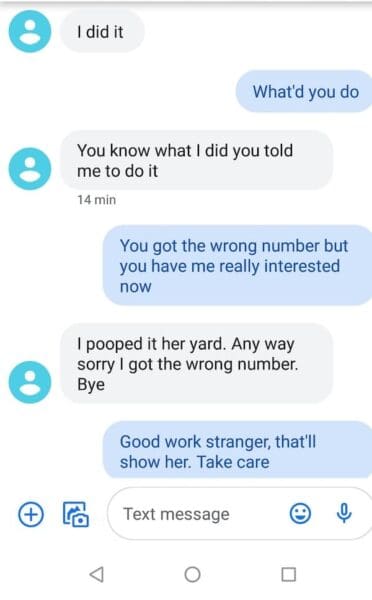 24 Funny Wrong Number Texts That Went Hilariously Awry