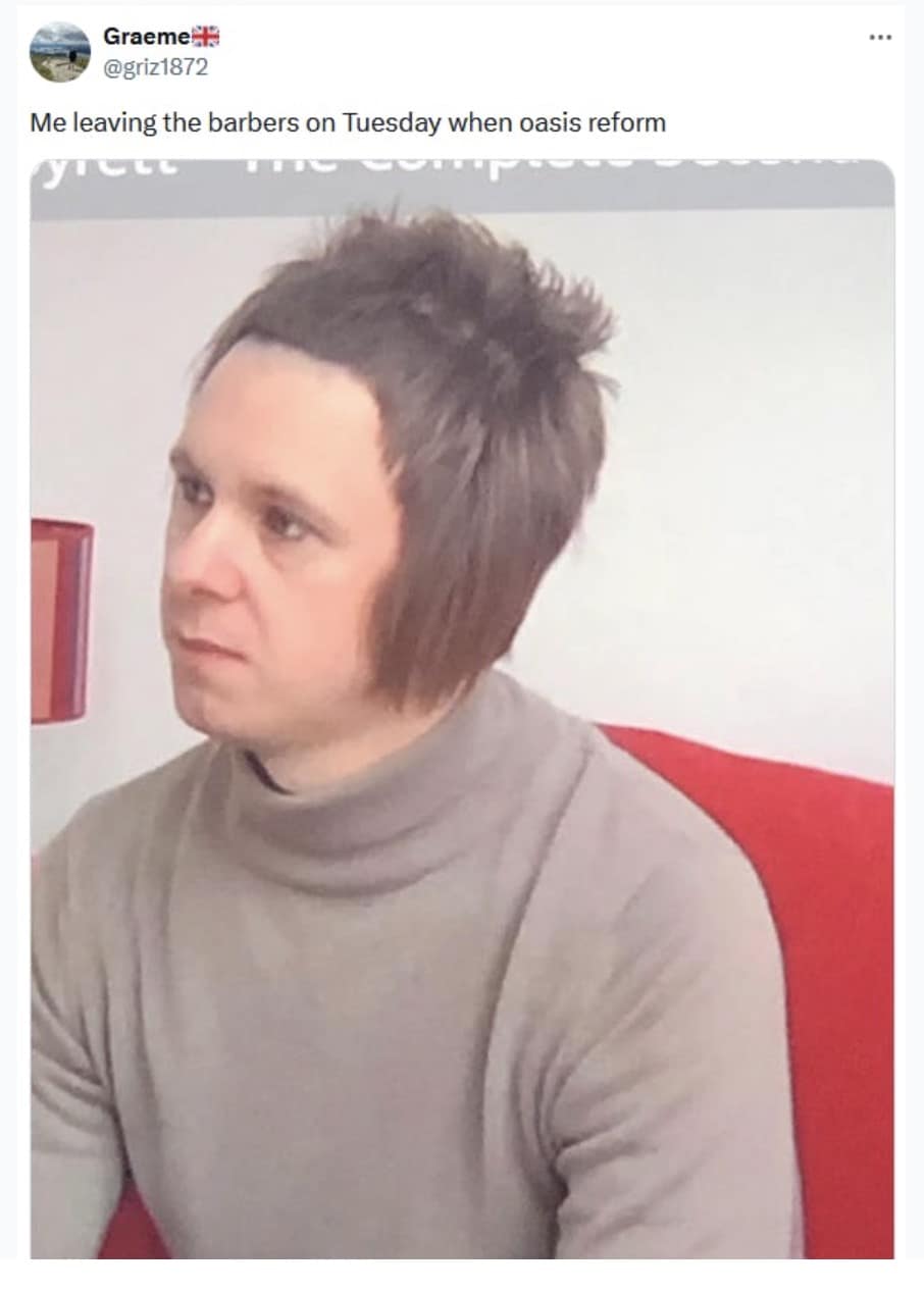 oasis reunion memes-16-20240828 - Thunder Dungeon | The Funniest Memes ...