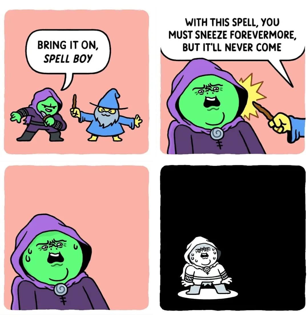 wizard memes-2-9-11-2024 - Thunder Dungeon | The Funniest Memes. Period.