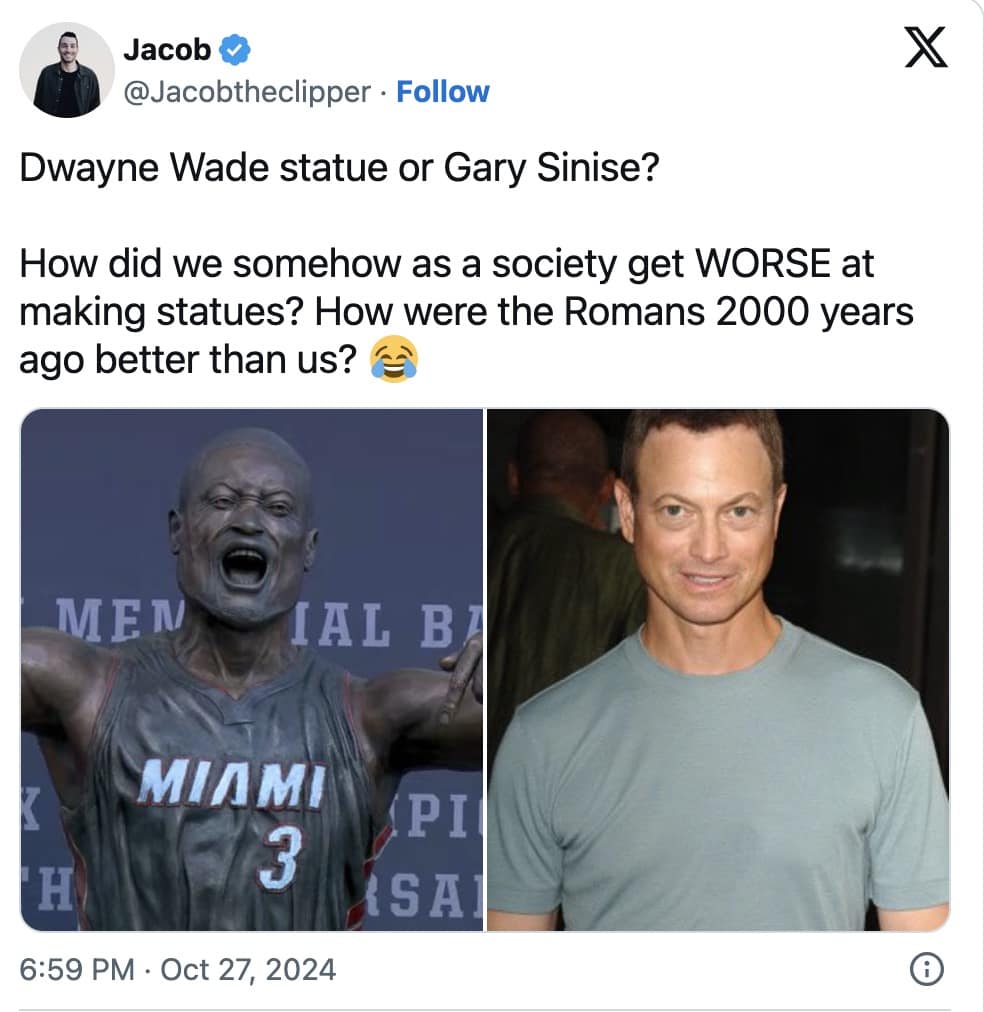 dwayne wade statue memes-13-20241030 - Thunder Dungeon | The Funniest ...