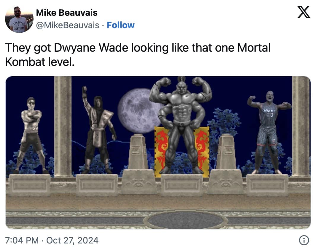 dwayne wade statue memes-27-20241030 - Thunder Dungeon | The Funniest ...