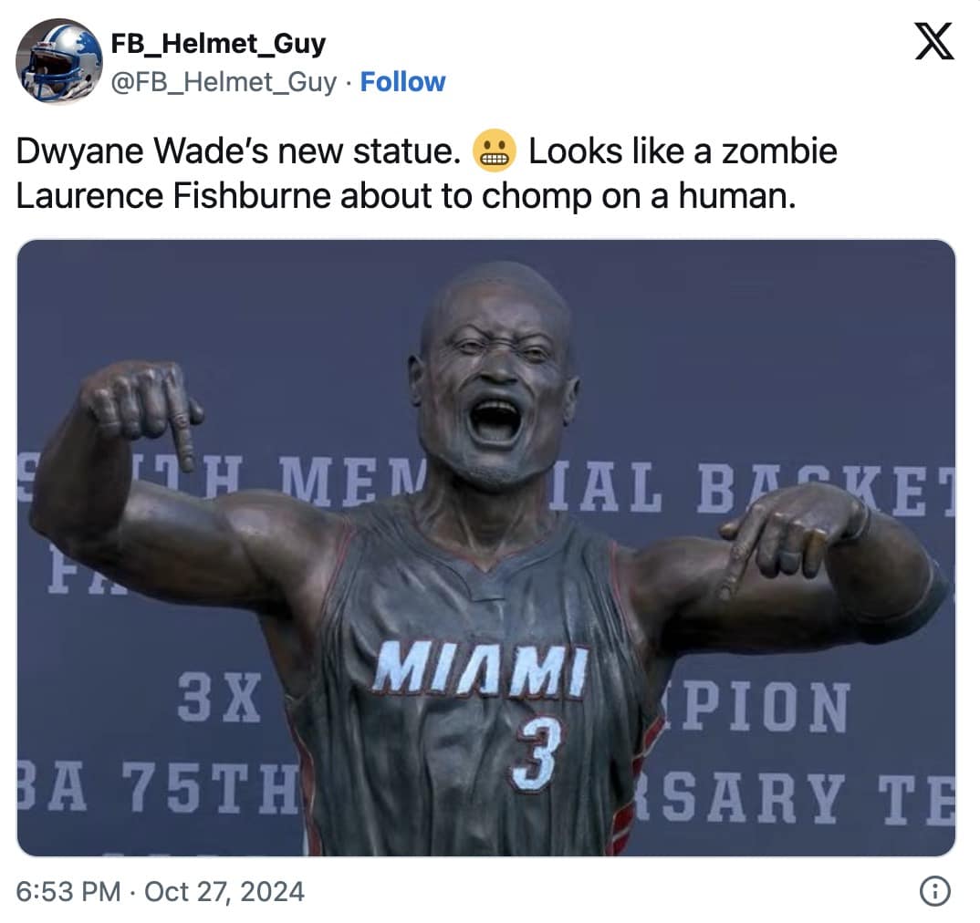 dwayne wade statue memes-7-20241030 - Thunder Dungeon | The Funniest ...