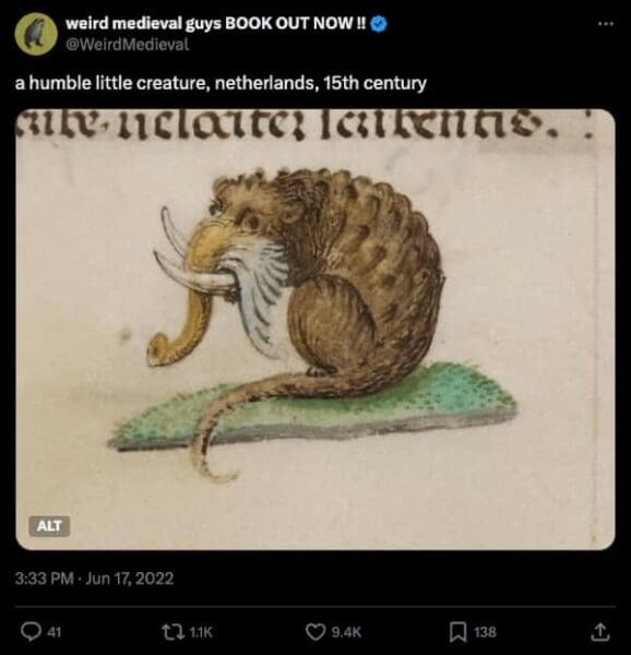 Medieval Animals: 27 Bizarre Creatures from Medieval Art