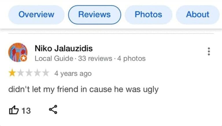 45 Funny Google Reviews Proving The Customer Isn’t Always Right