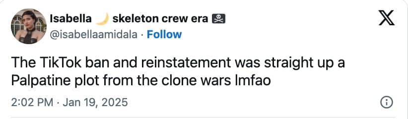 tiktok reinstatement memes-19-20250120 - Thunder Dungeon | The Funniest ...