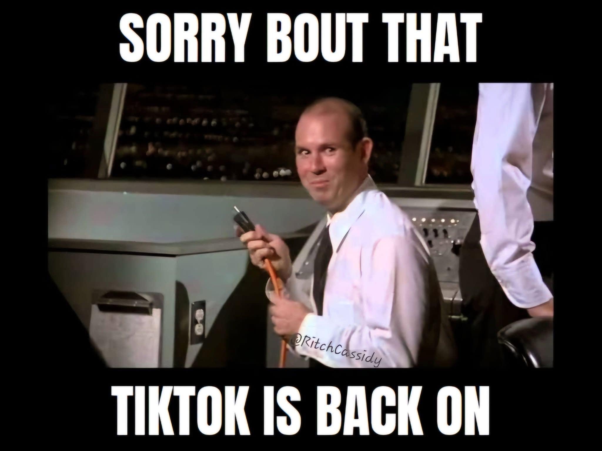 tiktok reverssal-tiktok reinstatement memes-2-20250120 - Thunder ...