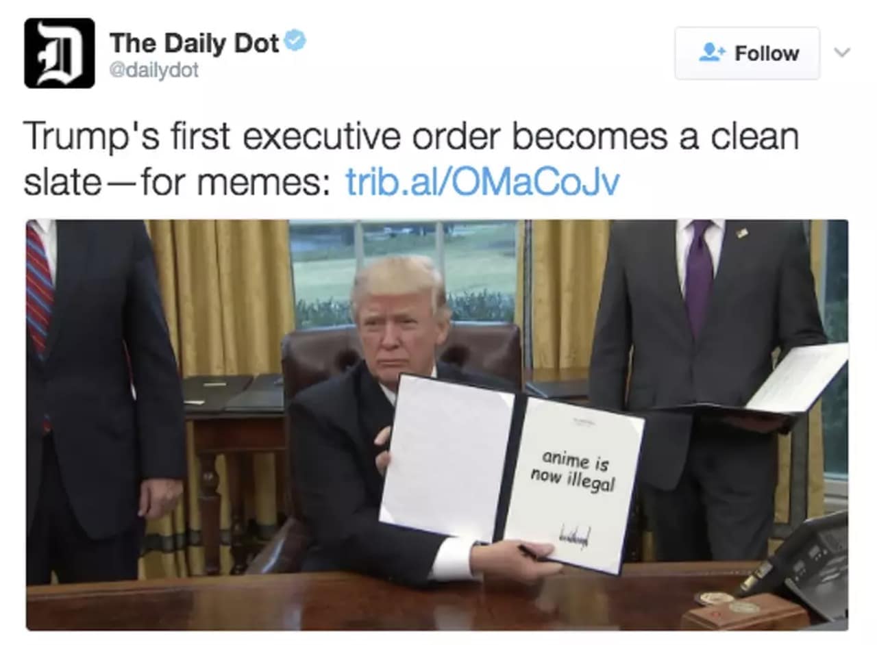 trump executive order memes-2-20250122 - Thunder Dungeon | The Funniest ...