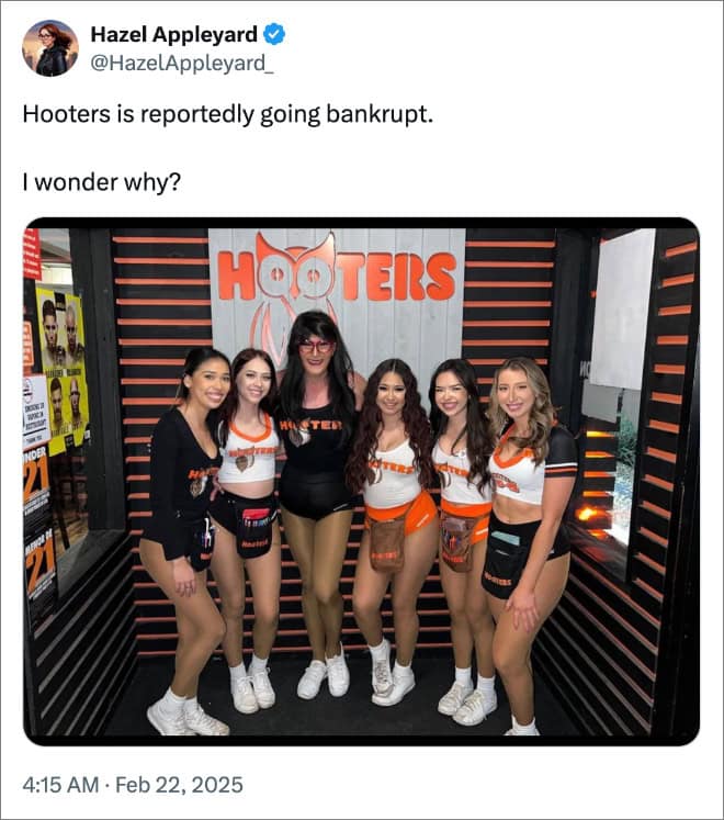 hooters bankruptcy memes-6-2-24-2025 - Thunder Dungeon | The Funniest ...
