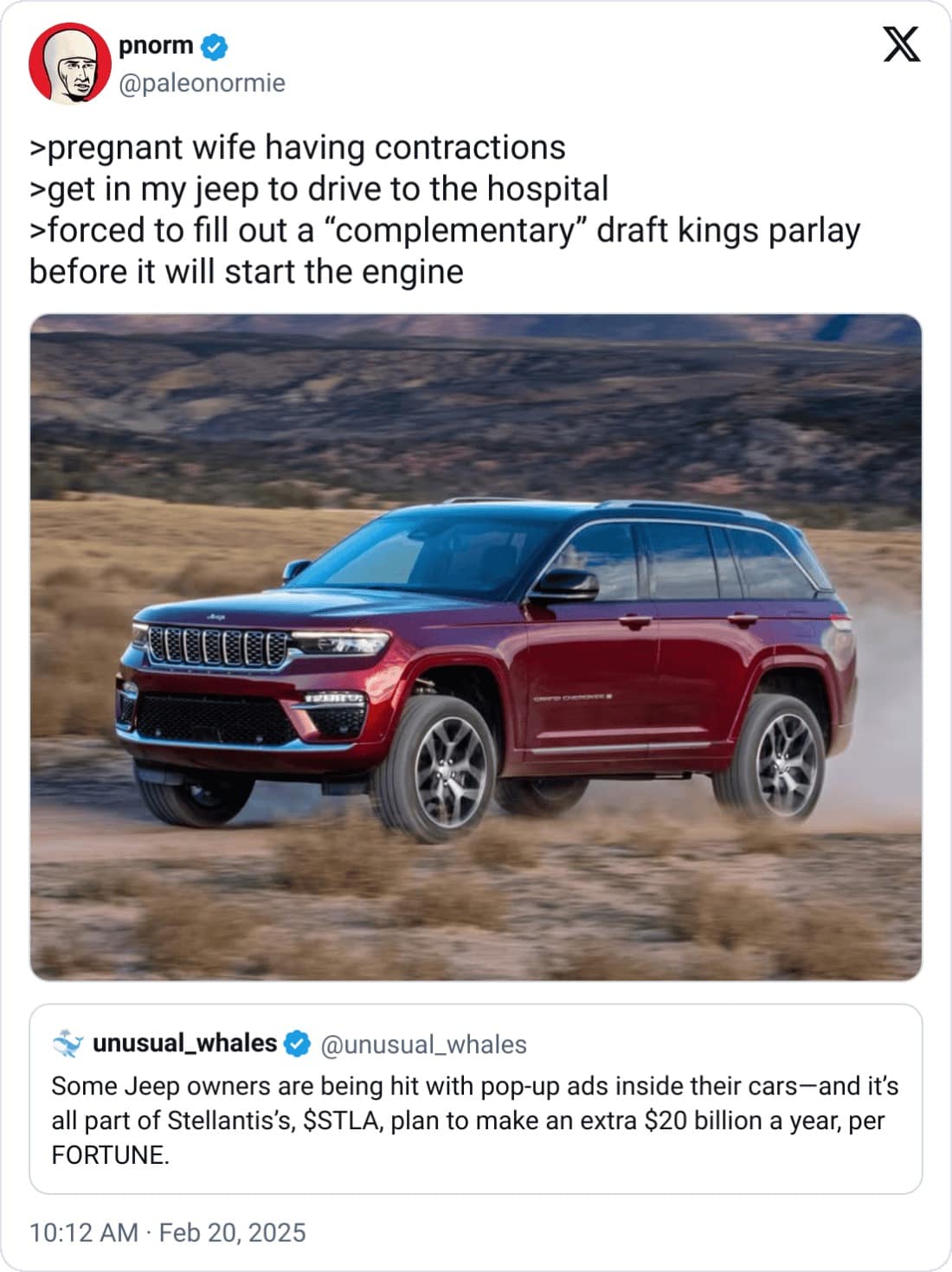 jeep pop up ads-12-2-24-2025 - Thunder Dungeon | The Funniest Memes ...