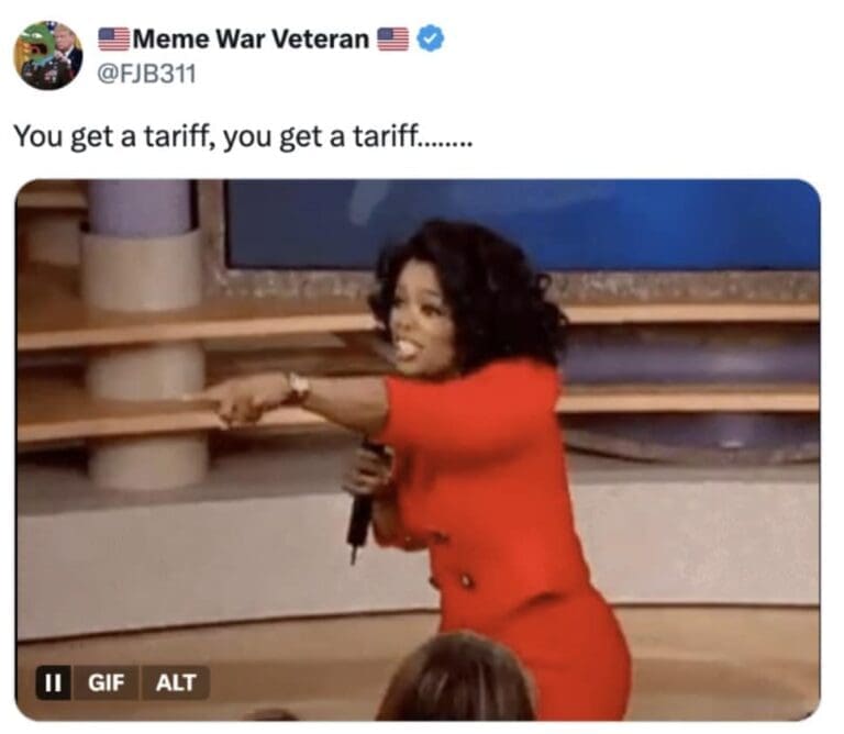 Trump Tariffs Memes: 20 Gems About the Weekend Trade Warfare