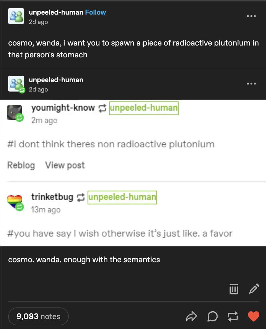 tumblr memes-11-1-30-2025 - Thunder Dungeon | The Funniest Memes. Period.