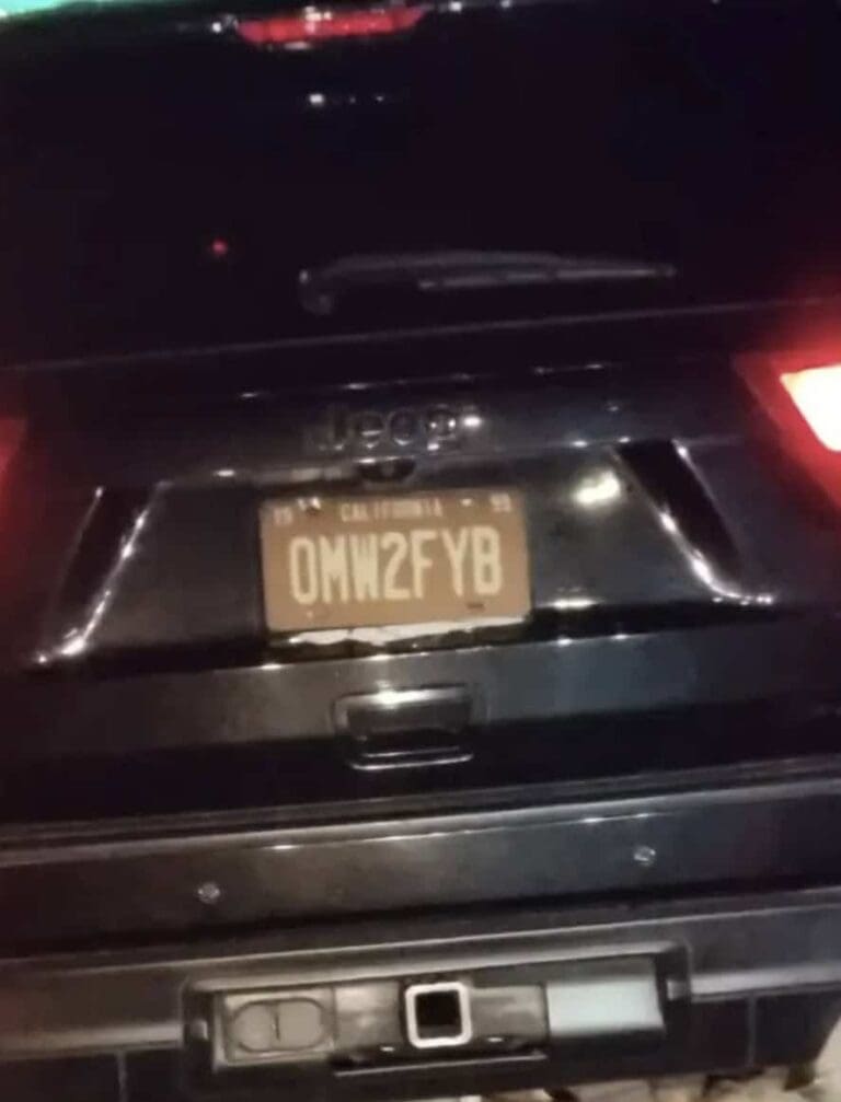 45 Funny Personalized License Plates You Wish You’d Thought Of
