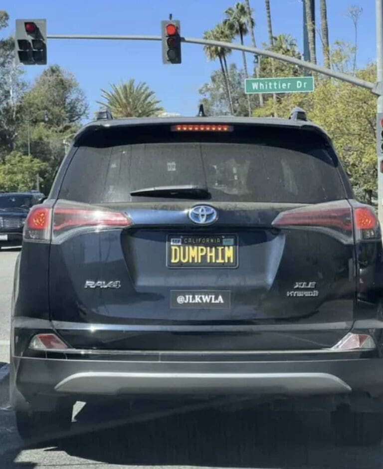 45 Funny Personalized License Plates You Wish You’d Thought Of