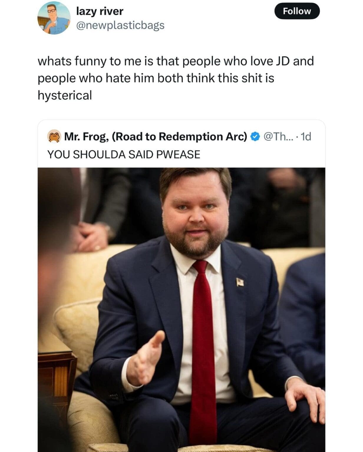 JD Vance Photoshop Memes Are the Internet’s Latest Unhinged Obsession