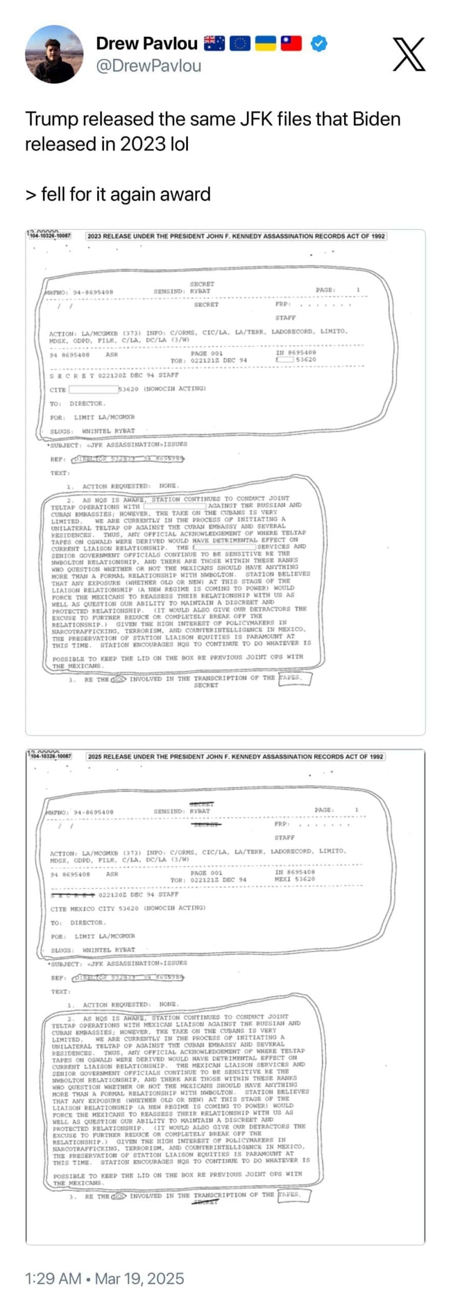 jfk files memes-4-20250320 - Thunder Dungeon | The Funniest Memes. Period.