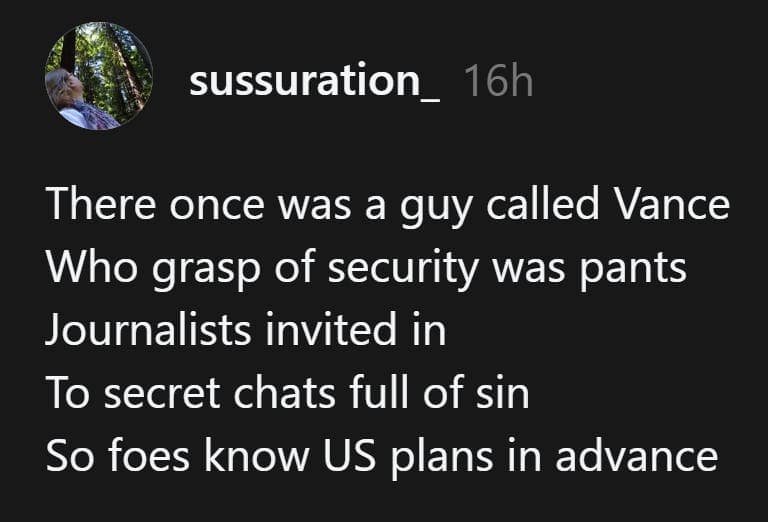 signalgate memes-27-20250326 - Thunder Dungeon | The Funniest Memes ...