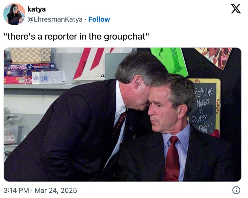 signalgate memes-44-20250326 - Thunder Dungeon | The Funniest Memes ...