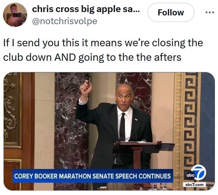 Cory booker memes-11-20250403 - Thunder Dungeon | The Funniest Memes ...