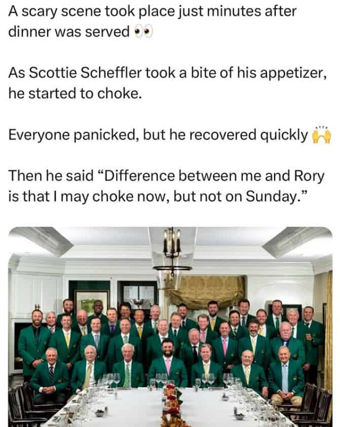 golf memes-masters 2025-52-20250409 - Thunder Dungeon | The Funniest ...