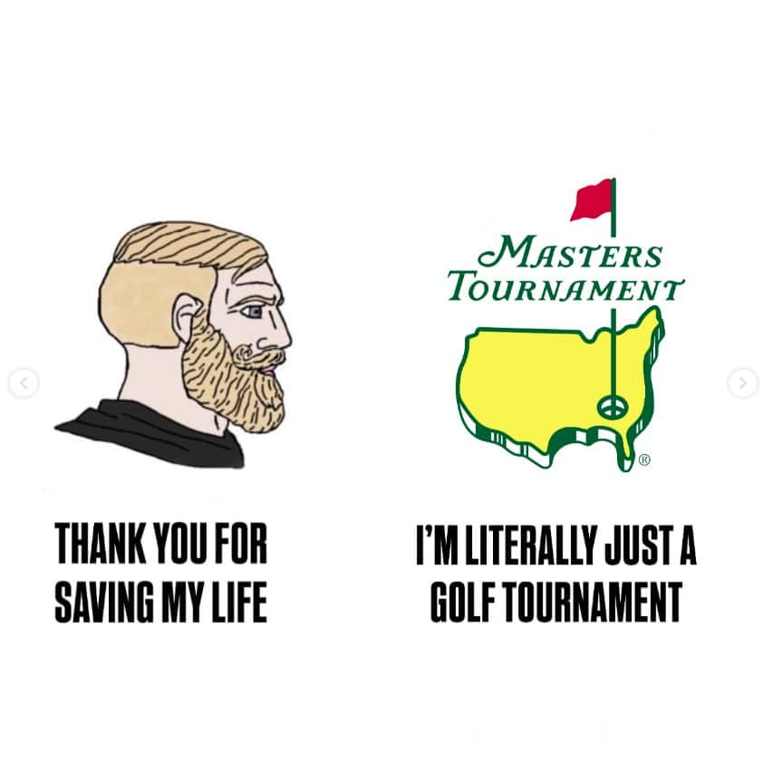 golf memes-masters 2025-59-20250409 - Thunder Dungeon | The Funniest ...