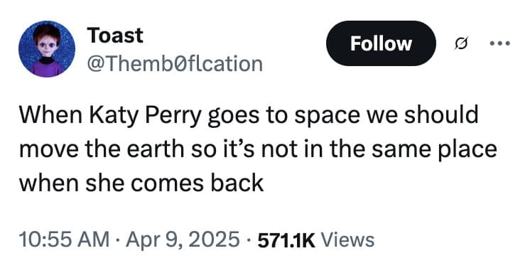 katy perry space memes-1-20250415 - Thunder Dungeon | The Funniest ...