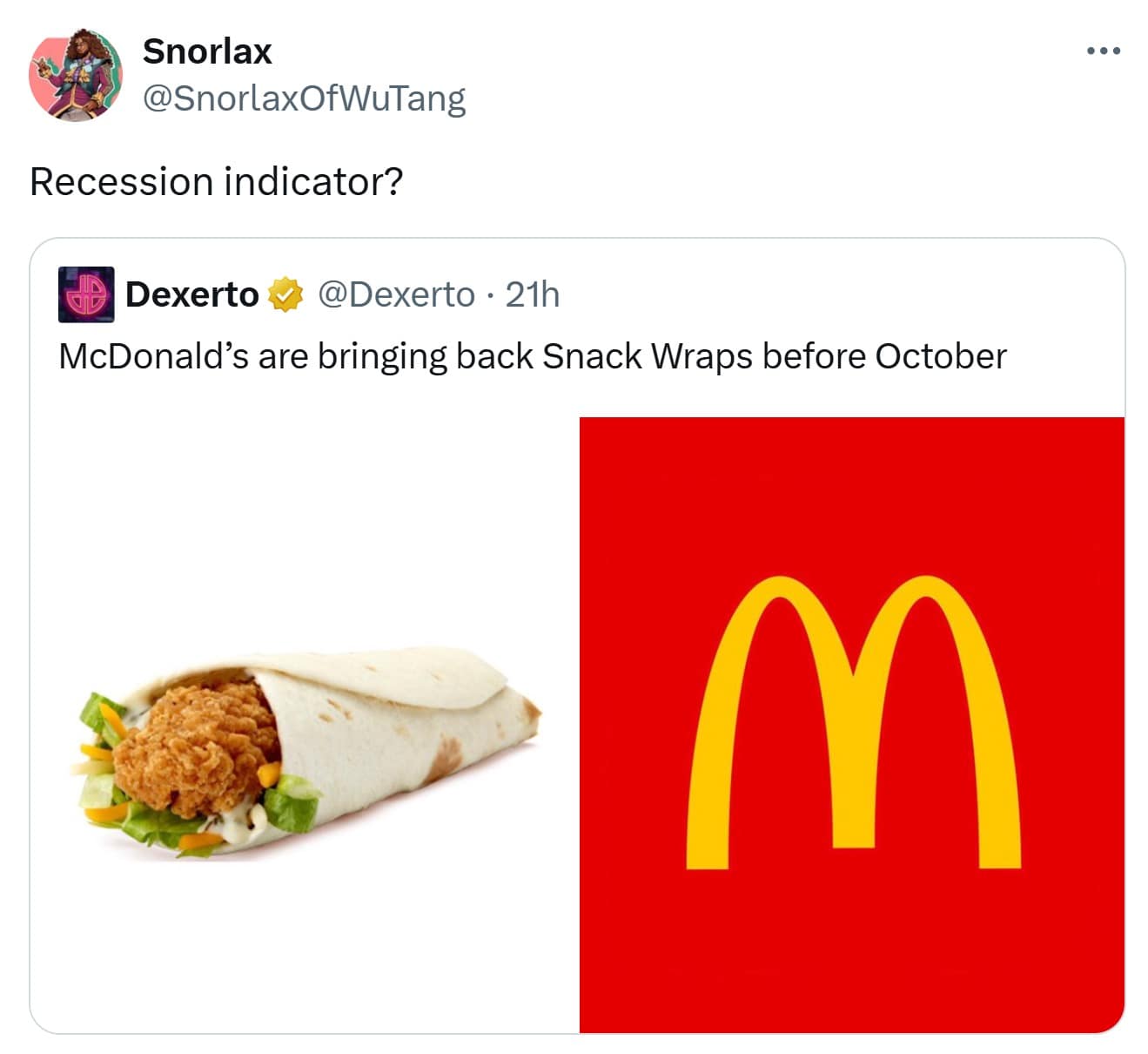 mcdonalds snack wrap memes-17-20250417 - Thunder Dungeon | The Funniest ...