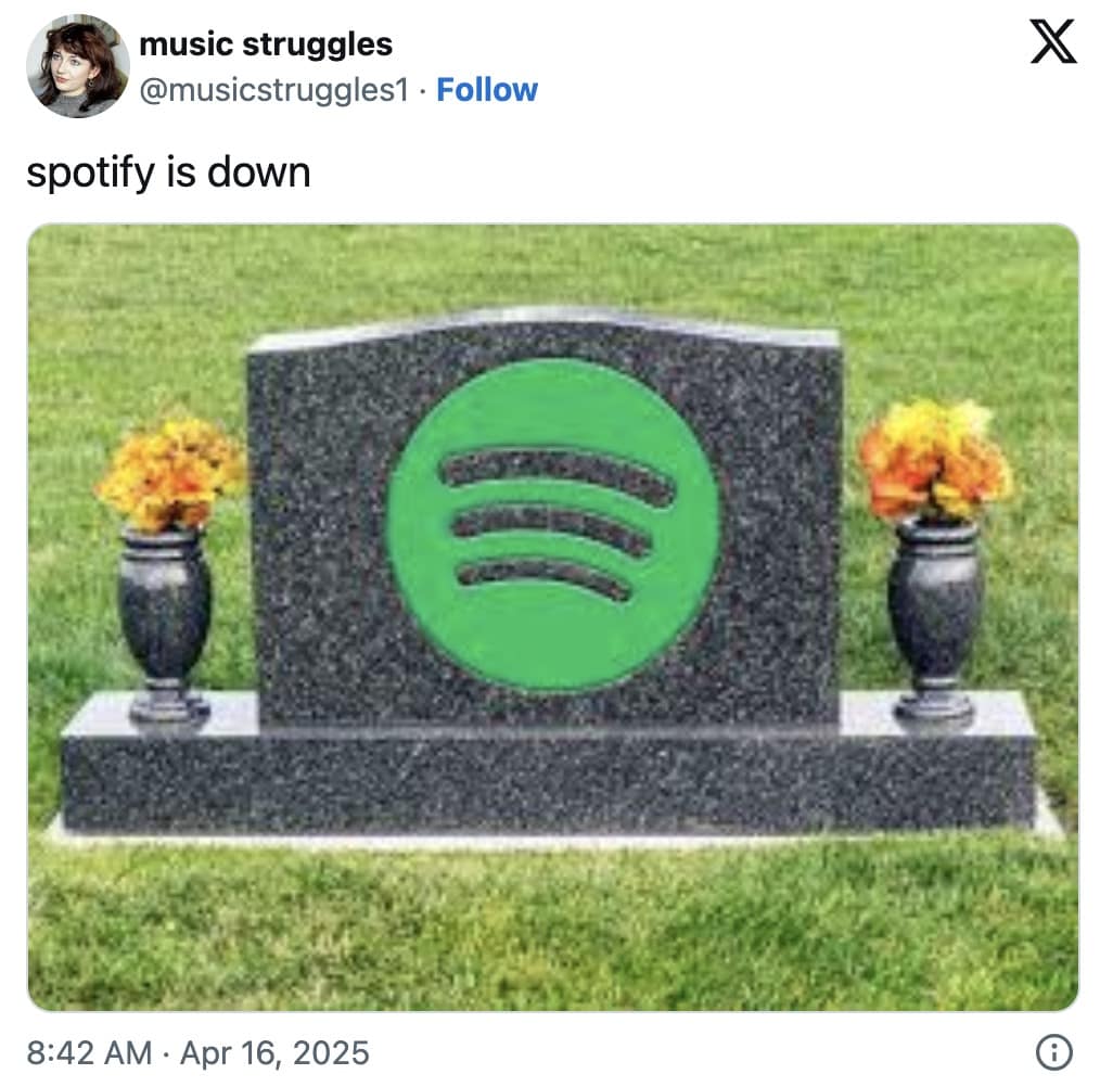 spotify crash memes-15-20250417 - Thunder Dungeon | The Funniest Memes ...