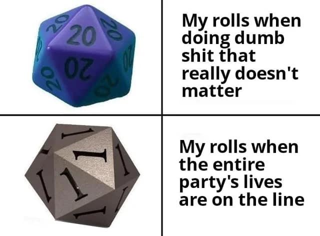 DnD memes-6-20250515 - Thunder Dungeon | The Funniest Memes. Period.