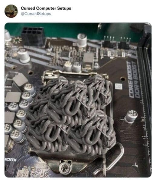 25 Cursed Computer Setups That Defy IT Logic