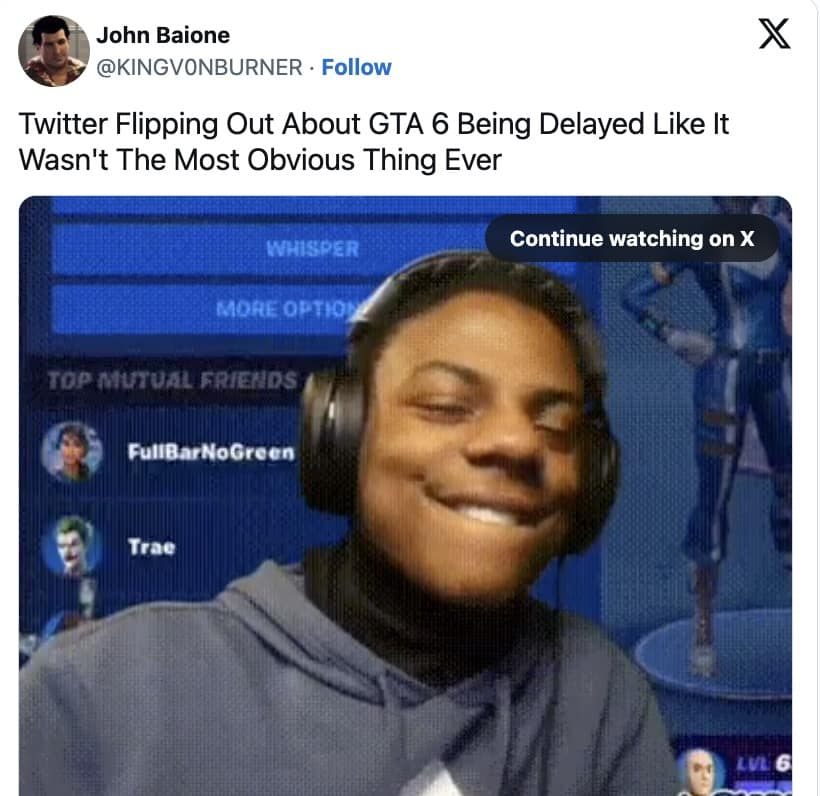 gta 6 delayed memes-19-20250505 - Thunder Dungeon | The Funniest Memes ...