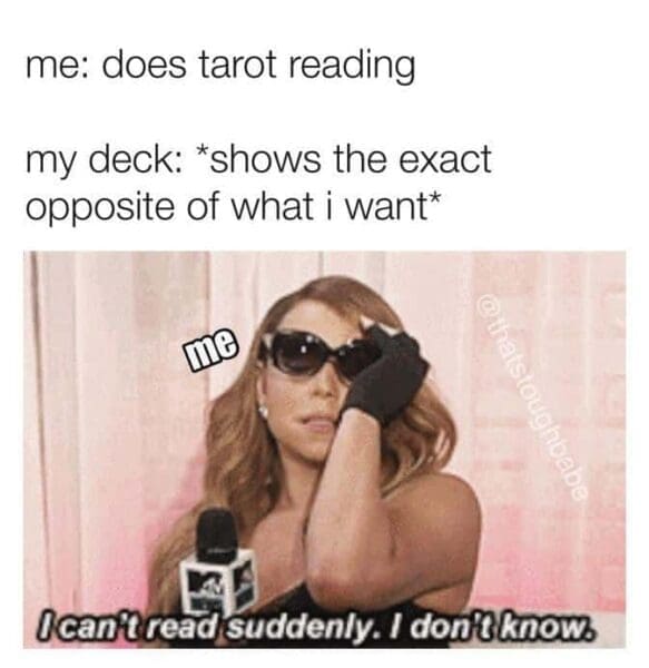 30 Funny Memes For Tarot Lovers Who've Been Called Out by the Cards