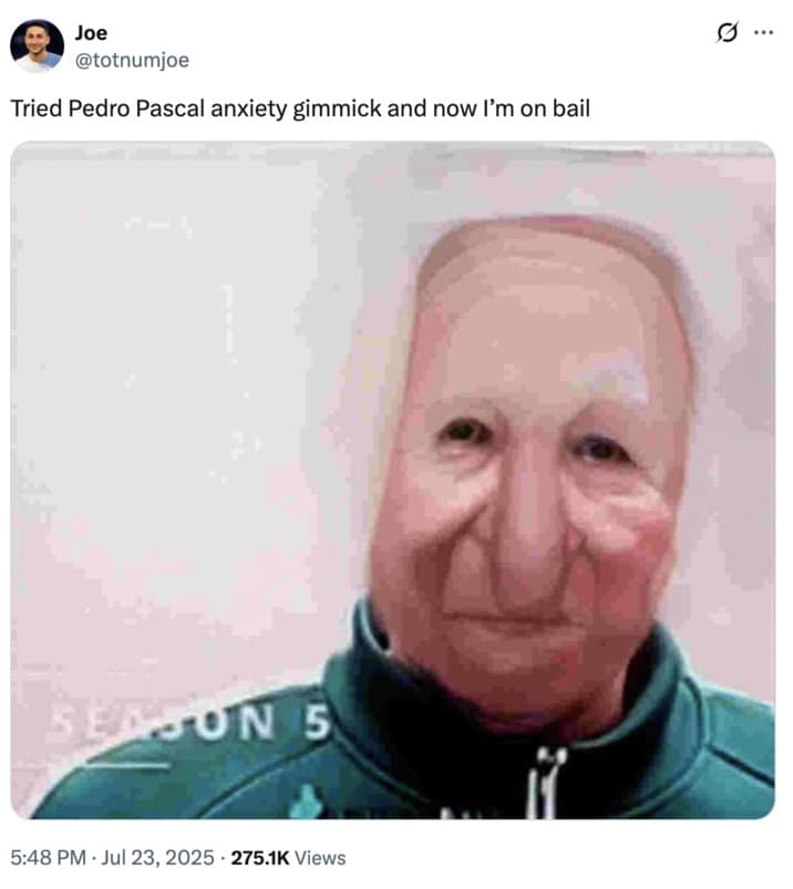 pedro pascal anxiety memes-2-20250725 - Thunder Dungeon | The Funniest ...