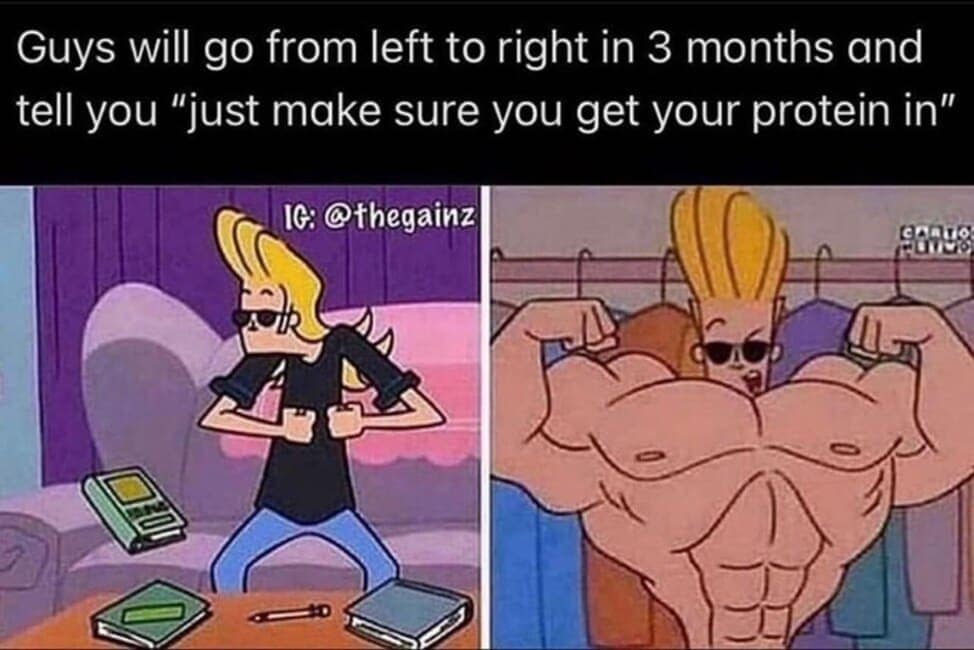 protein memes-15-7-10-2025 - Thunder Dungeon | The Funniest Memes. Period.
