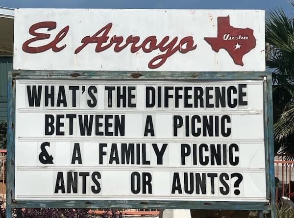 26 Ridiculously Funny Signs from the Legendary El Arroyo