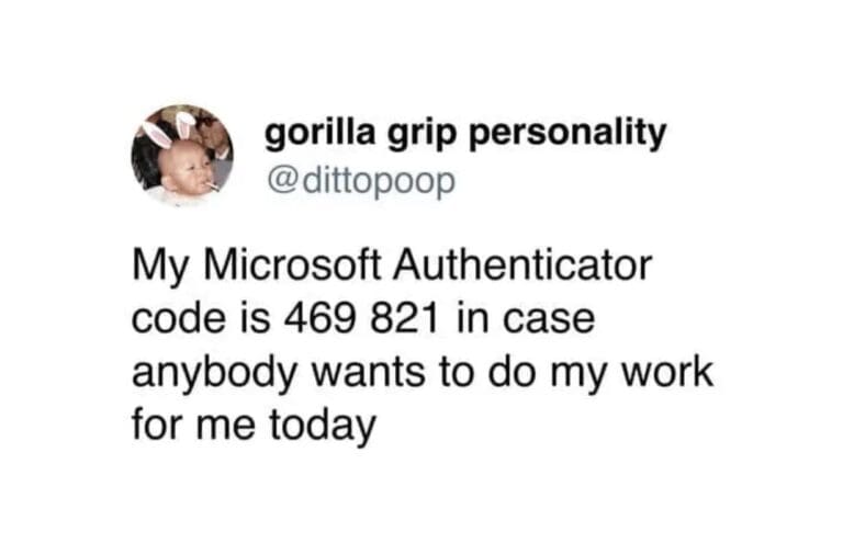 25 Microsoft Authenticator Memes That Expire Faster Than Your Code
