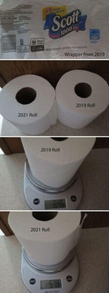 40 Shrinkflation Examples That Turn Packaging Into Optical Illusions