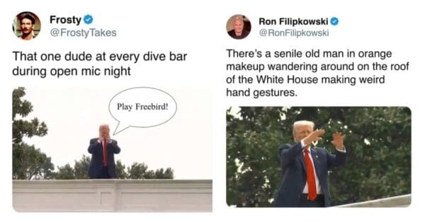 20 Trump White House Roof Memes That’ll Break Your Brain