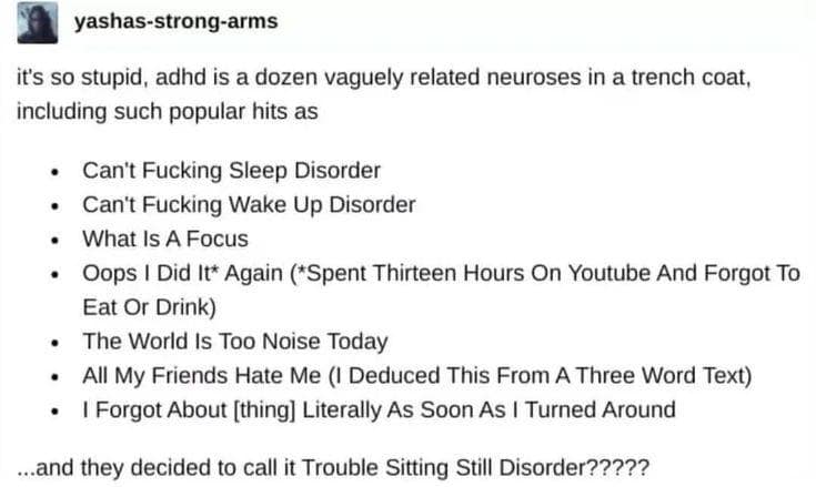 adhd memes-23-9-17-2025 - Thunder Dungeon | The Funniest Memes. Period.