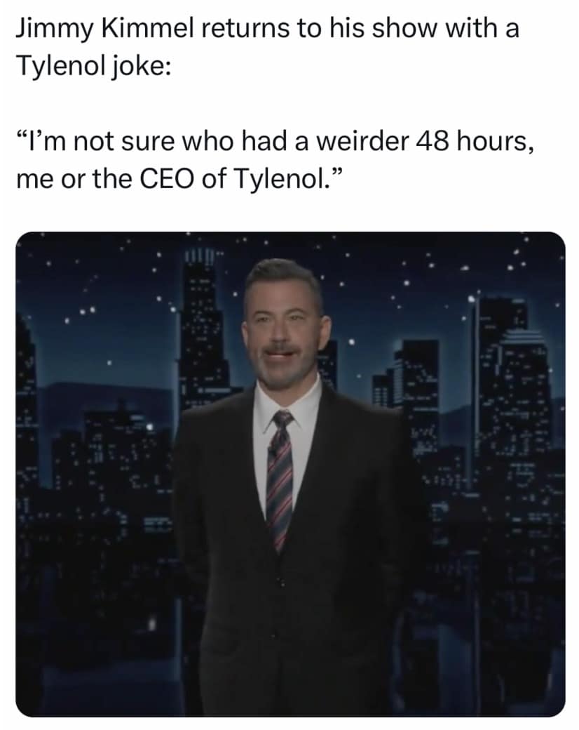 jimmy kimmel memes-15-20250924 - Thunder Dungeon | The Funniest Memes ...