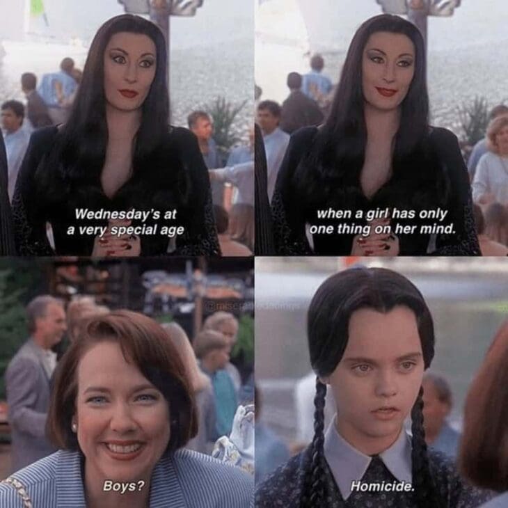 30 Wednesday Addams Memes to Prep Your Soul for September