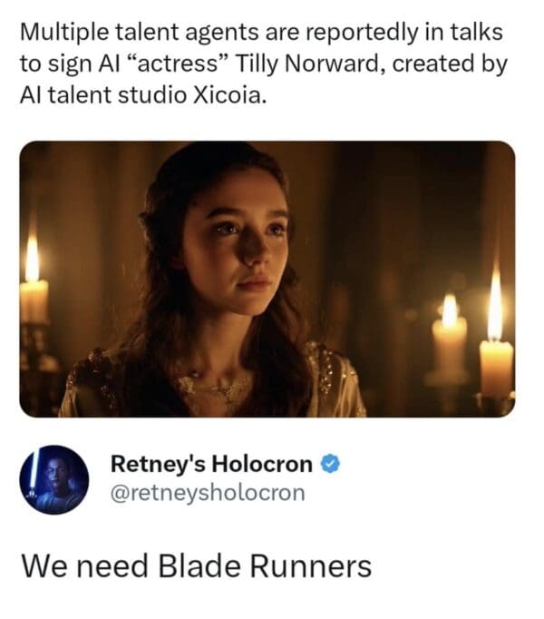 20 Tilly Norwood Memes After the AI Actress Reveal
