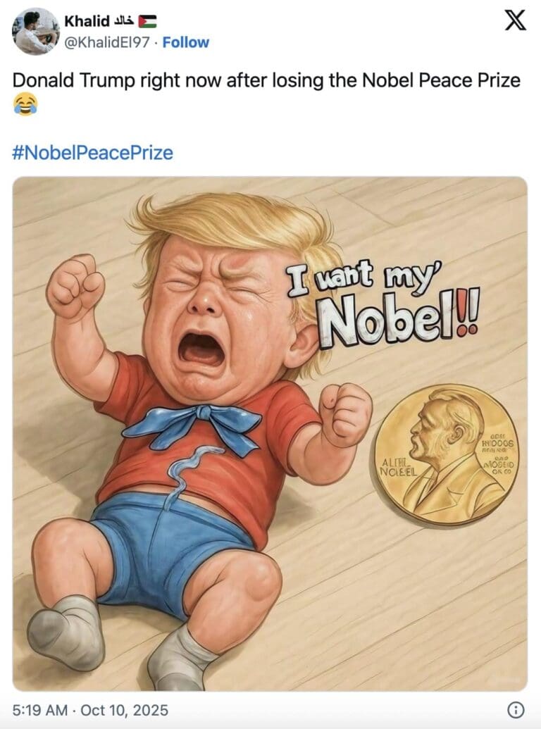Trump Nobel Peace Prize Memes: 20 Funniest Reactions
